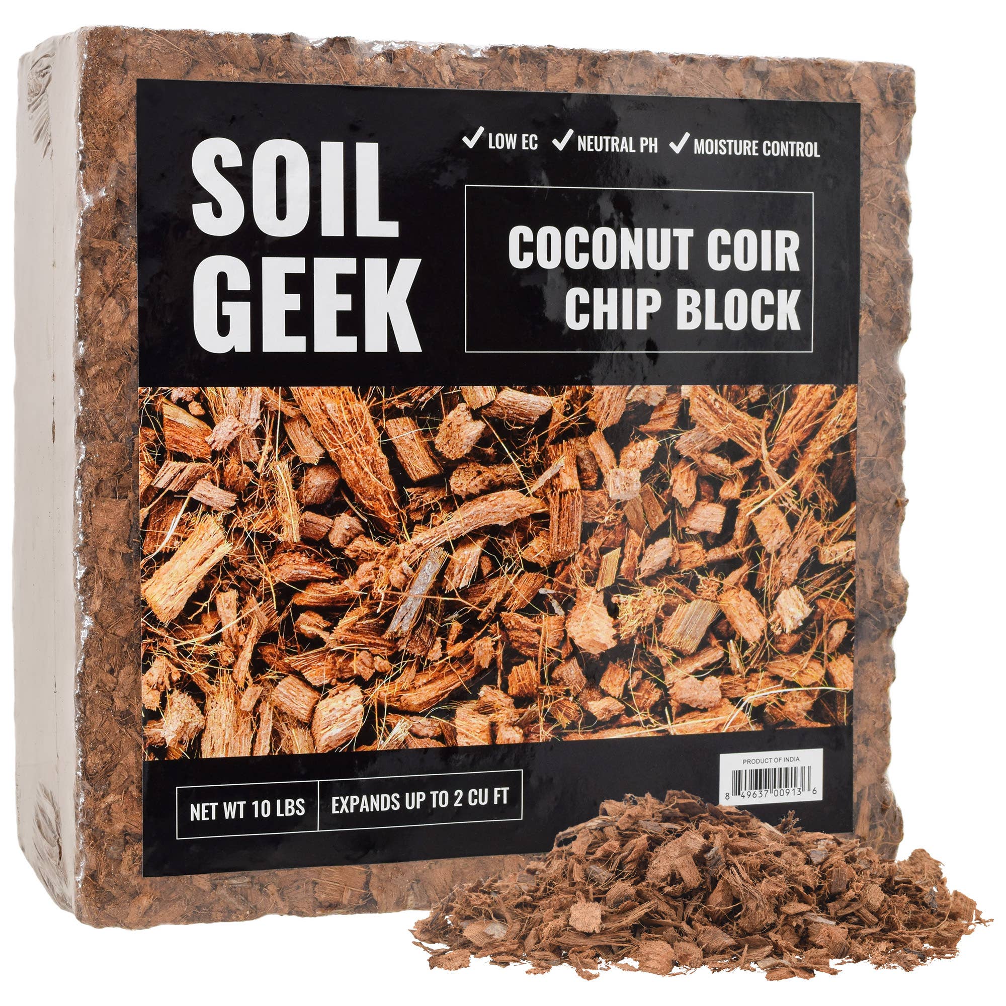 Coconut Coir Chip Block | Em's Stems